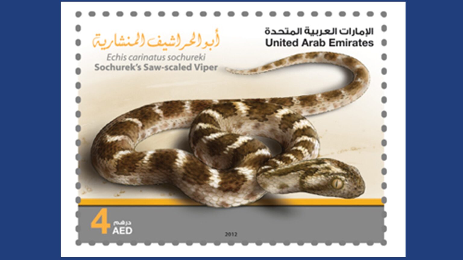 Emirates Post Shop | Desert Snakes in the UAE